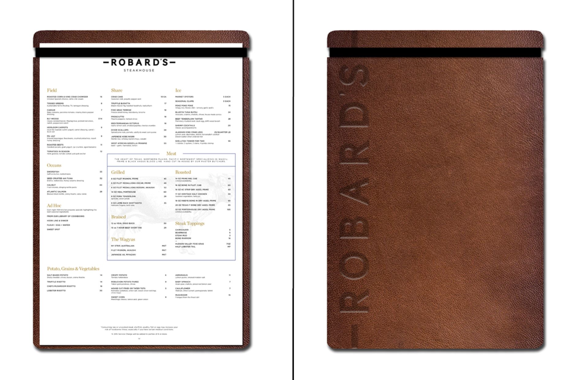 Robard’s Steakhouse - Studio 11 Design